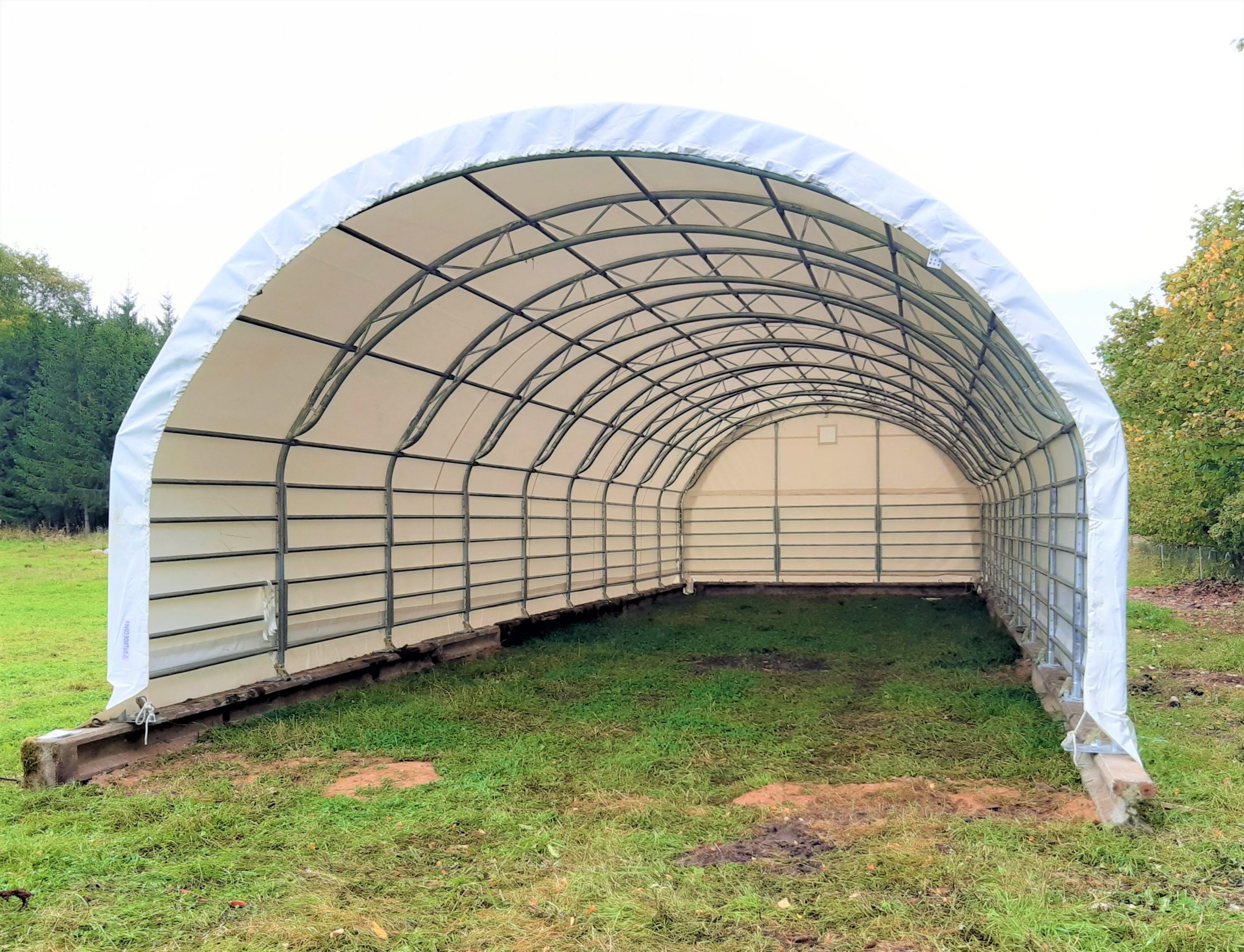 Loomade varjualune AGRI3 6x12m Pindala 72m2 - PVC Viilhall